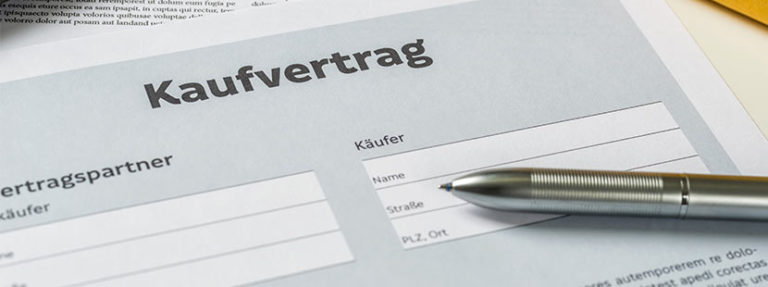 Kaufvertrag Als Rechnung